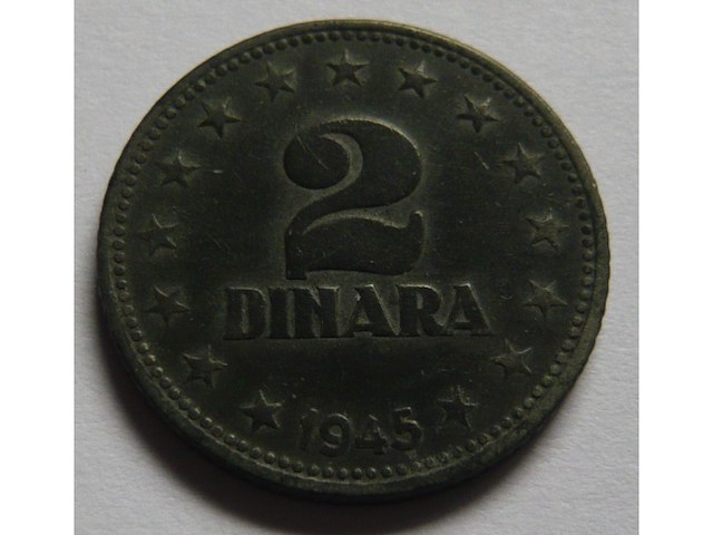 2 dinara - 1945