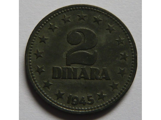 2 dinara - 1945