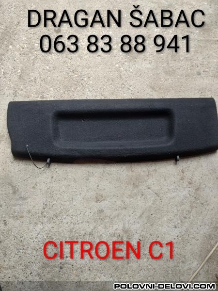Citroen C1 Polica Enterijer