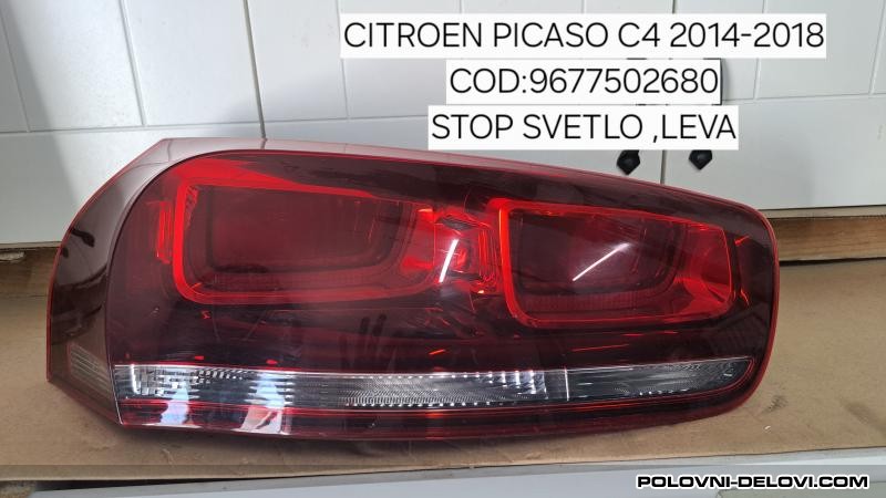 Citroen C4 Citroen C4 Svetla I Signalizacija