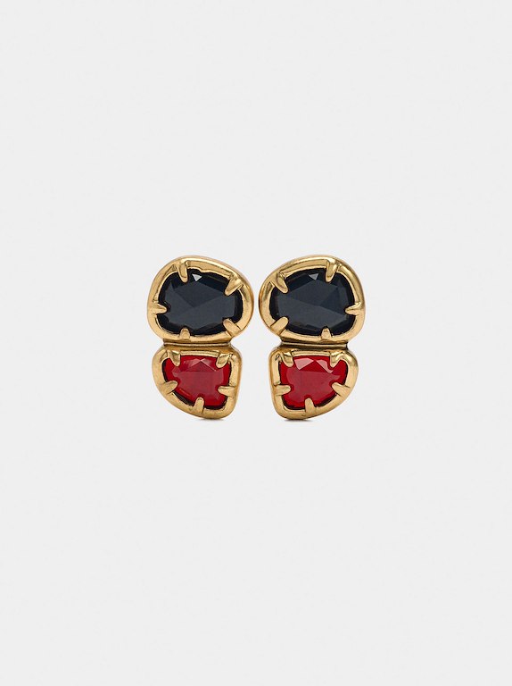 OVAL CLIP-ON EARRINGS
