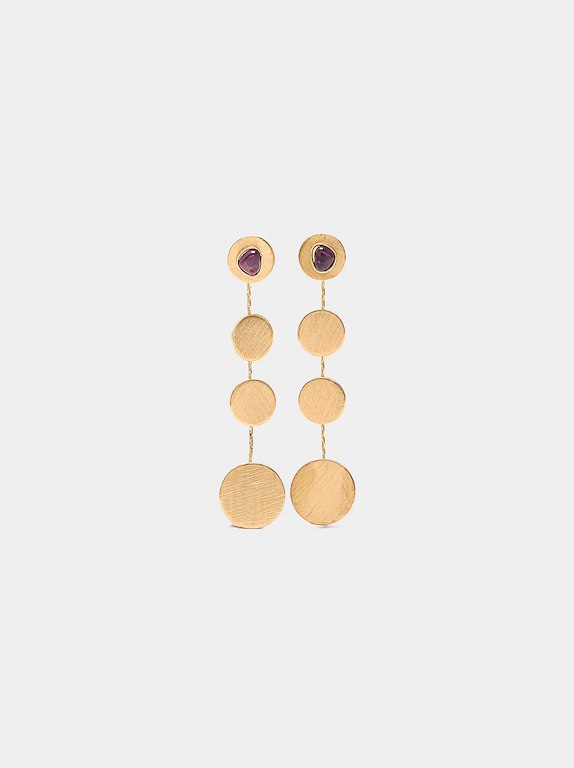LONG EARRINGS WITH STONES