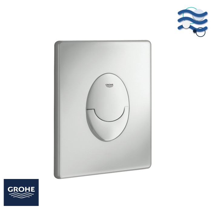 Taster za ugradni vodokotlić 2/2 mat hrom Skate Air GROHE