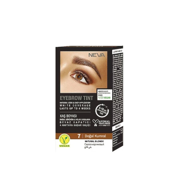 NEVA – Set za farbanje obrva – 7 Natural Blonde