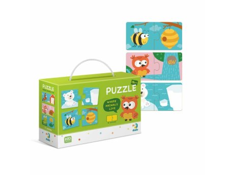 Dodo Puzzle Duo Životinje u svojim staništima 104/300117