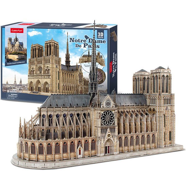 CubicFun 3D Puzzle Notre Dame de Paris MC260H CBF202606