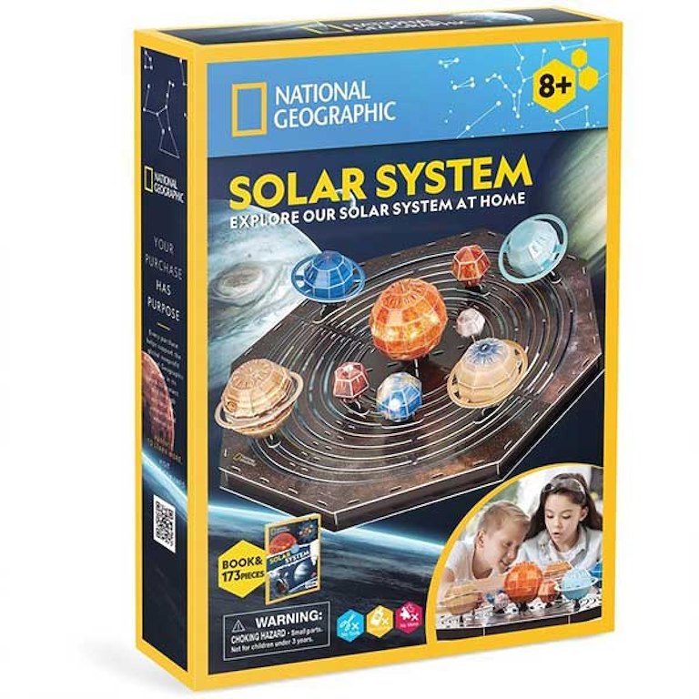 CubicFun Puzzle 3D National Solar System 173pcs. CBF210878