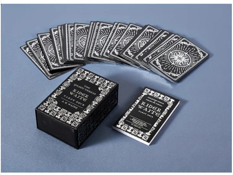 Silver Thread Rider Waite Tarot Luksuzni špil