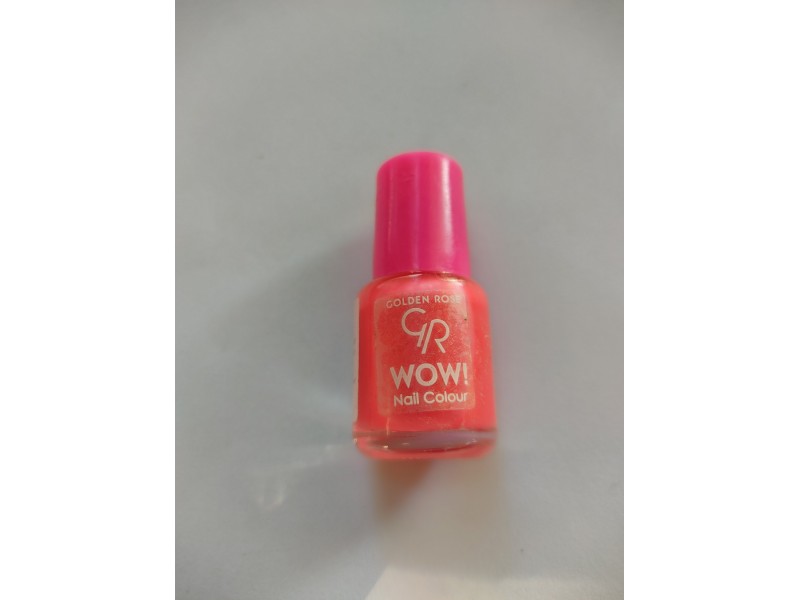 GOLDEN ROSE LAK ZA NOKTE WOW 6 ML
