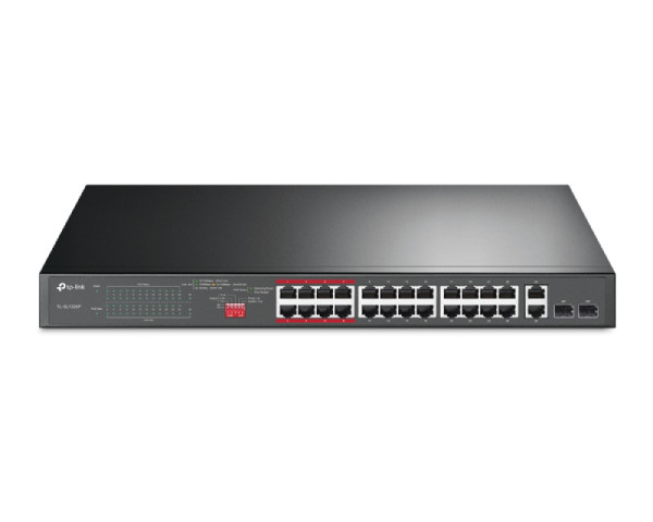 TP-LINK TL-SL1226P POE UPRAVLJIV SWITCH 24 PORTA