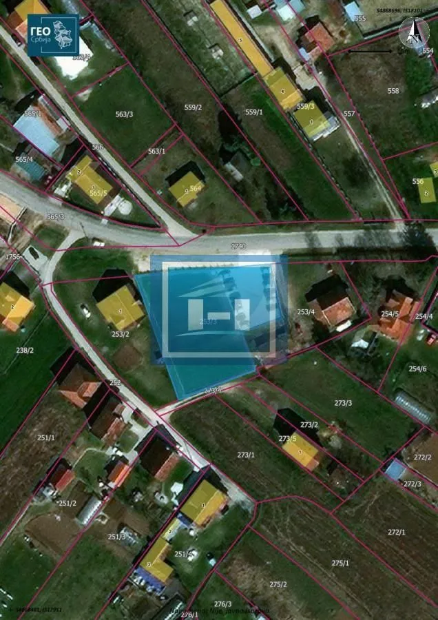 Prodaja, zemljište, 16m2, Vinorača, Jagodina