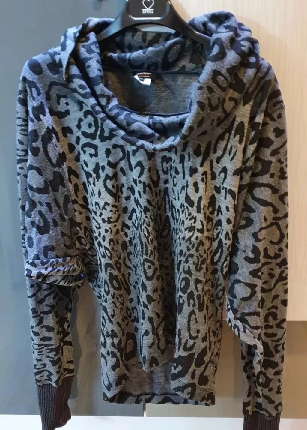 Massimo Dutti, S (EU 36), Leopard, krokodil, zebra, bоја - Siva