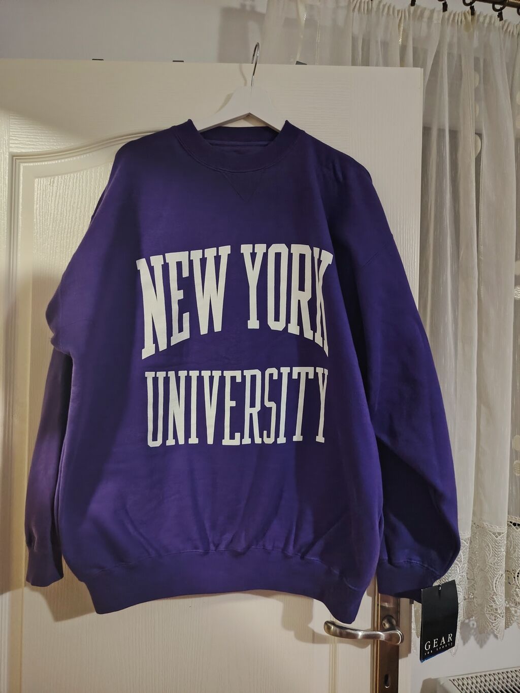 Dukserica New York University – GEAR for Sports - Model: klasična