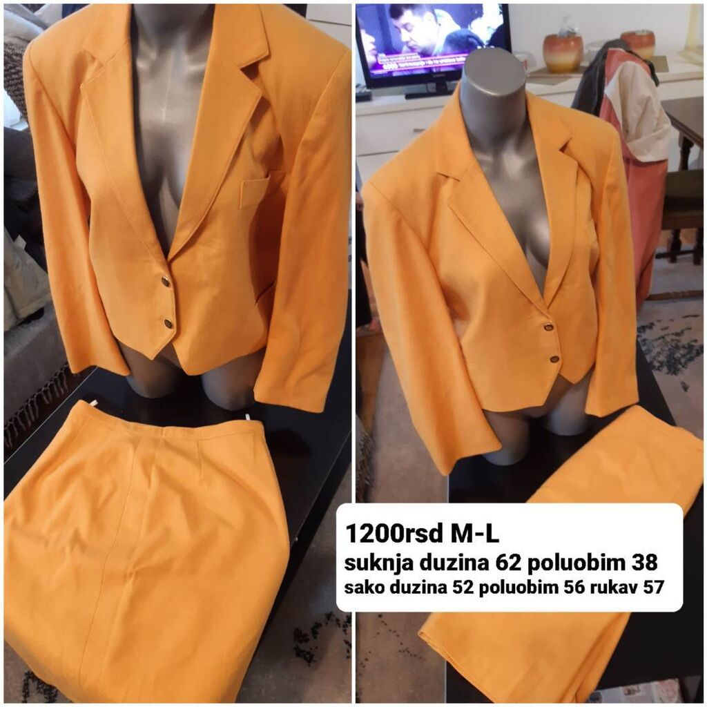 Komplet elegantne garderobe – više modela i mere prikazane na