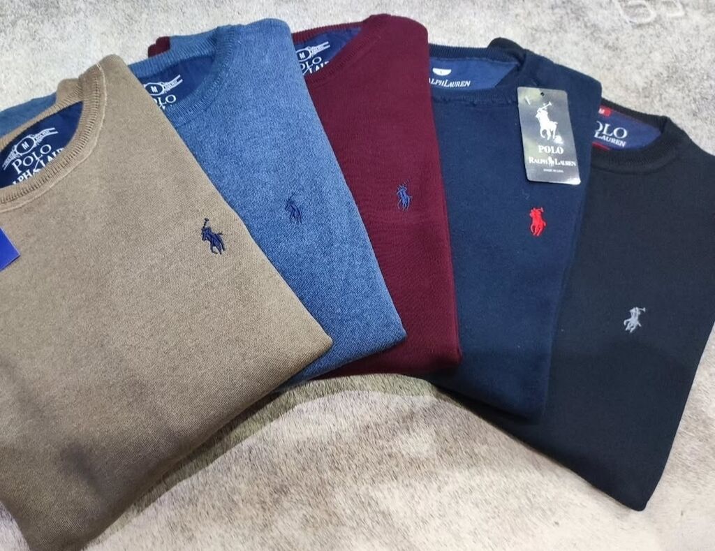 Polo Ralph Lauren muški džemperi sa okruglim izrezom. odčican