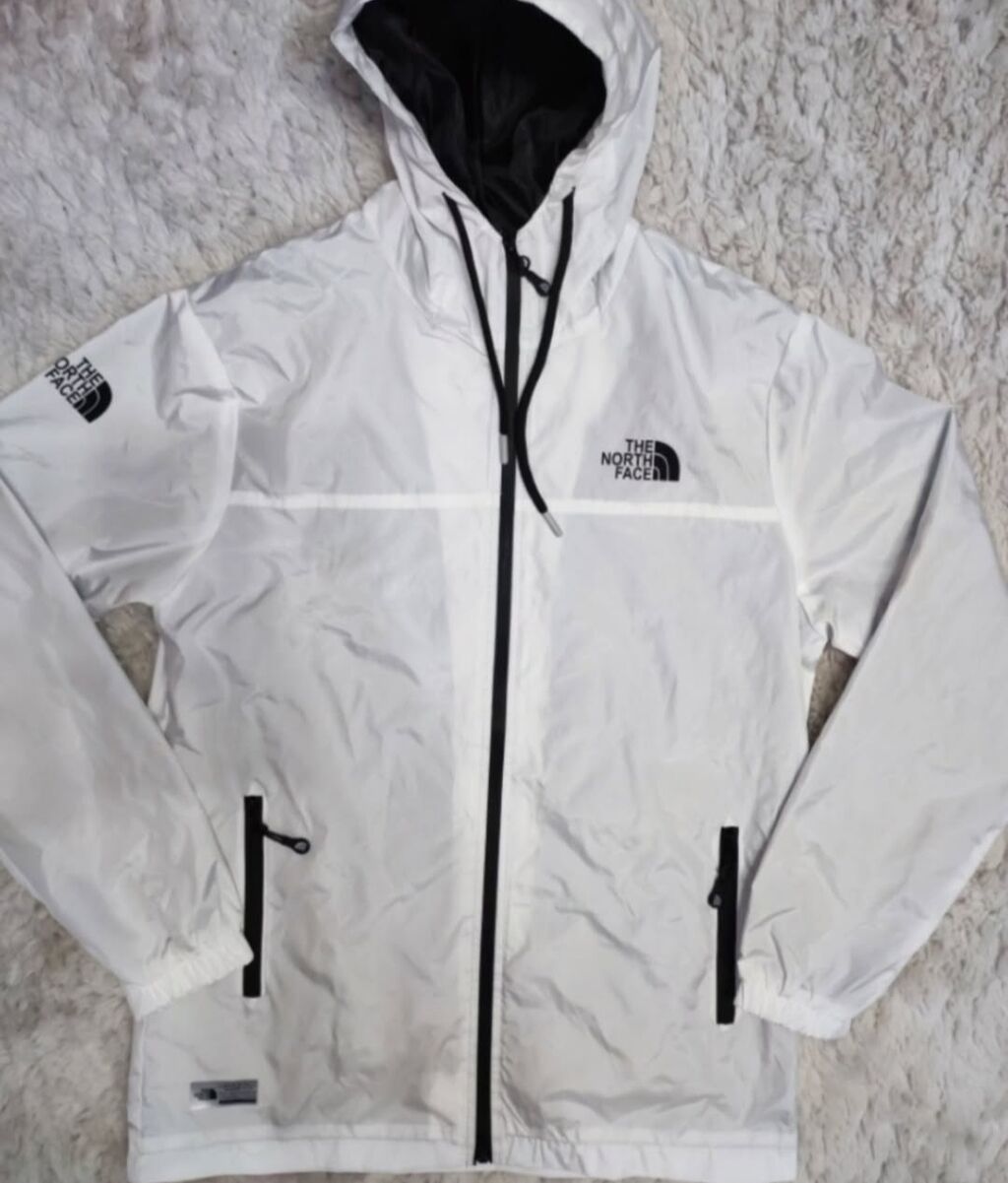 The North Face lagana jakna sa kapuljačom SNIZENO,NOVO - Boja: bela sa
