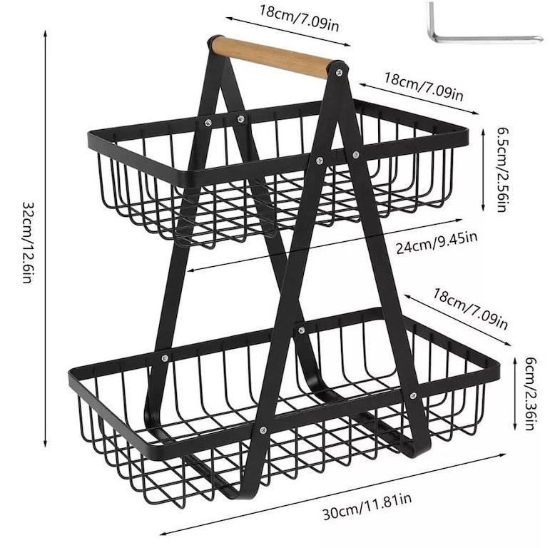 Korpa za voce 2500din Ova korpa je dizajnirana za držanje voća i