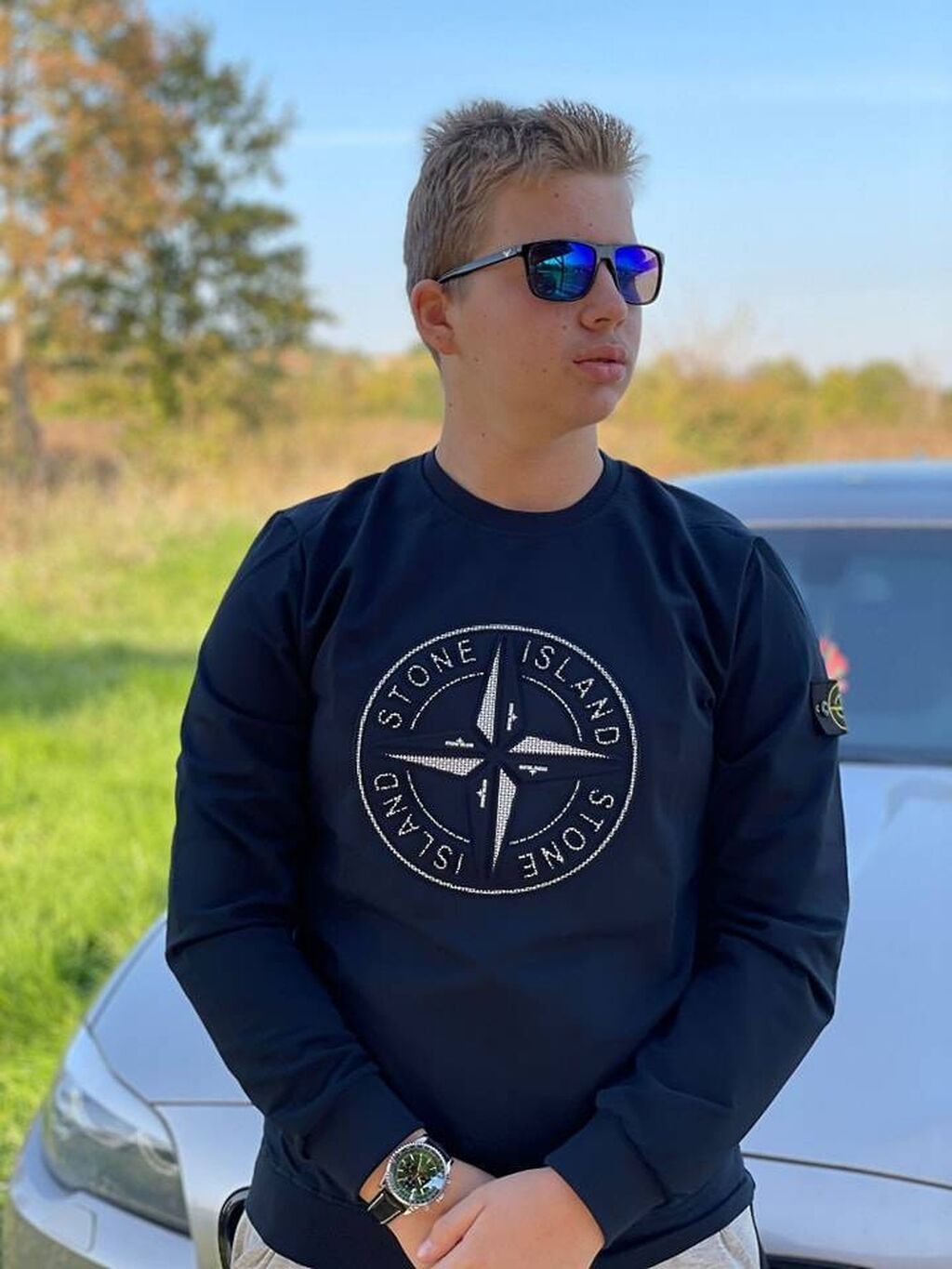 Stone island muški duks Novo Veličine s m l xl 2xl 3xl fb Moja