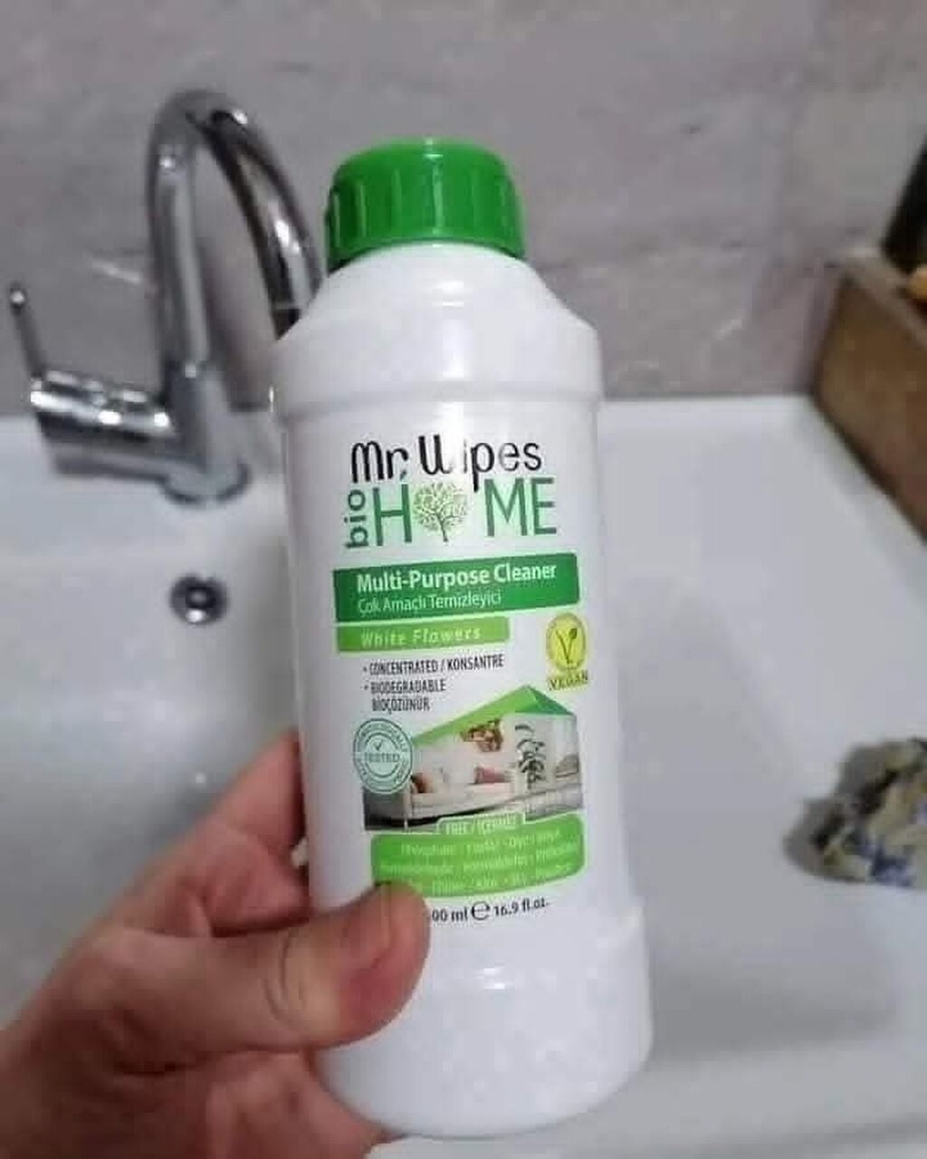 Mr. Wipes Bio Home – Multi-Purpose Cleaner (White Flowers) -