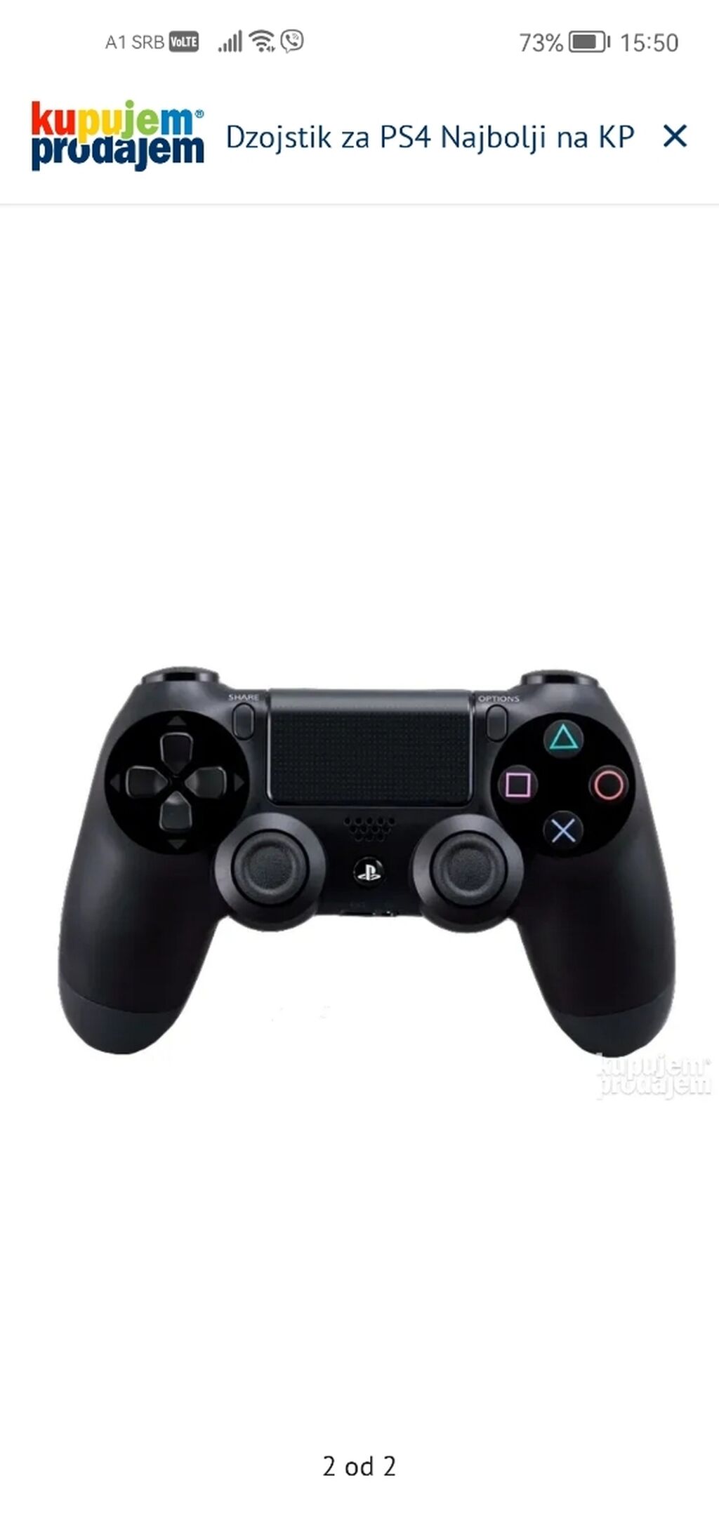 DualShock 4 bežični kontroler za PlayStation 4 - Model: Sony