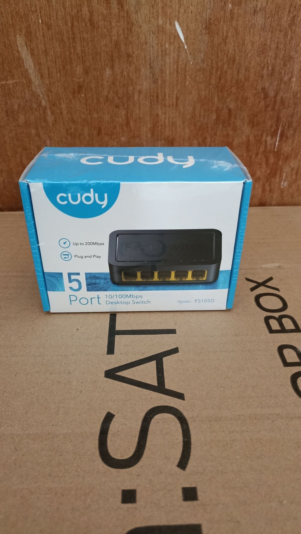 Cudy 5-portni desktop mrežni svič, model FS105D. - Fast Ethernet