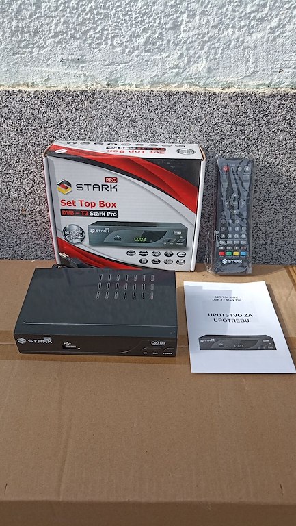 STARK PRO DVB‑T2 Set Top Box – digitalni prijemnik za zemaljsku
