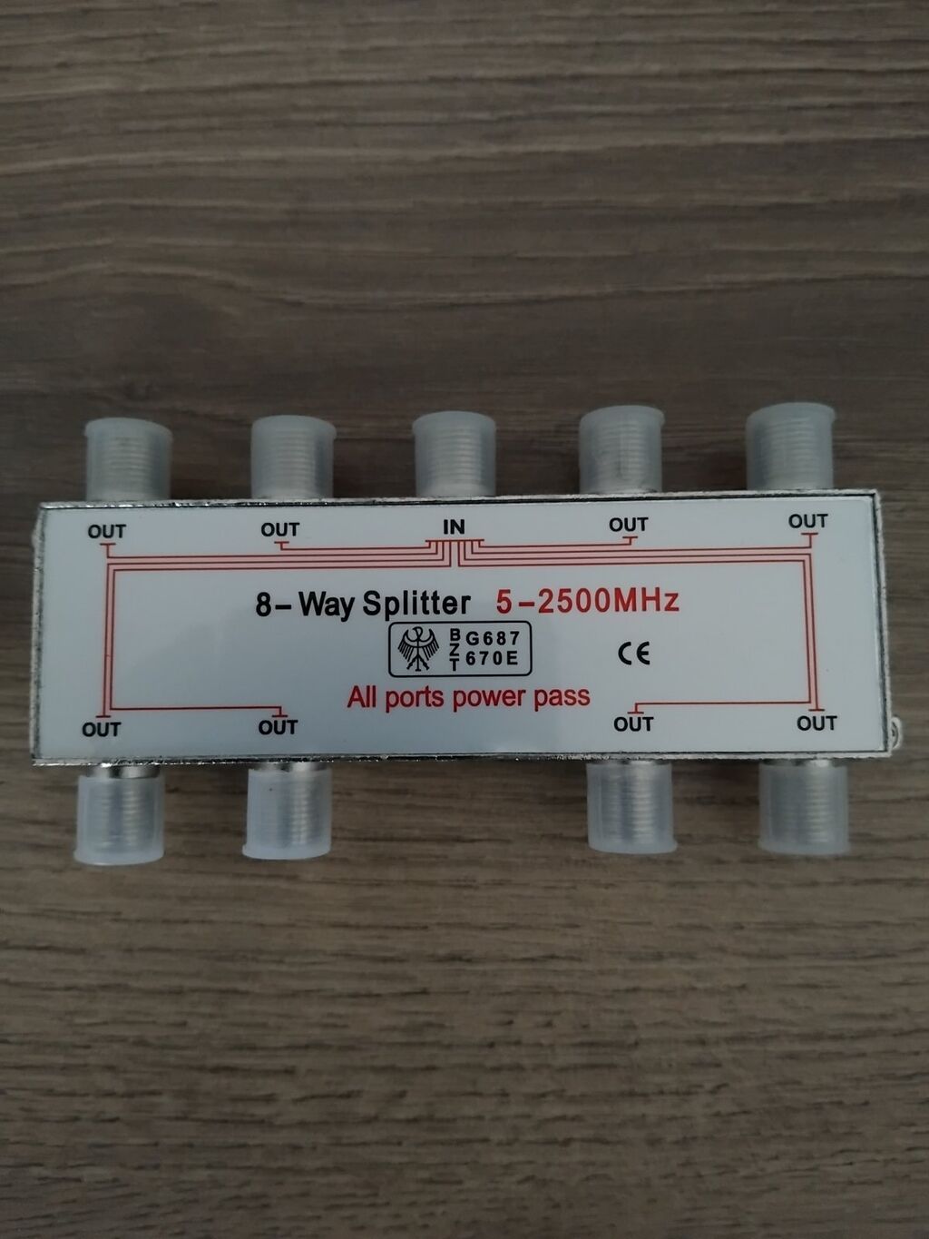 Rasklopnici/razvodnici za koaksijalni signal – više modela - 8-way