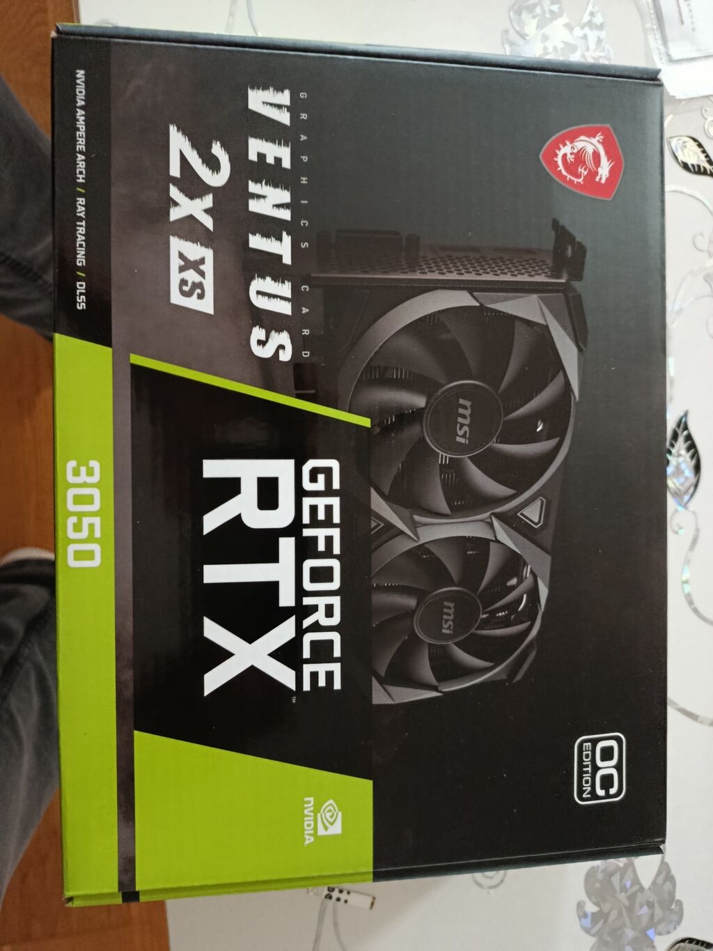 Msi Ventus RTX3050 8gb DDR6 nova grafika