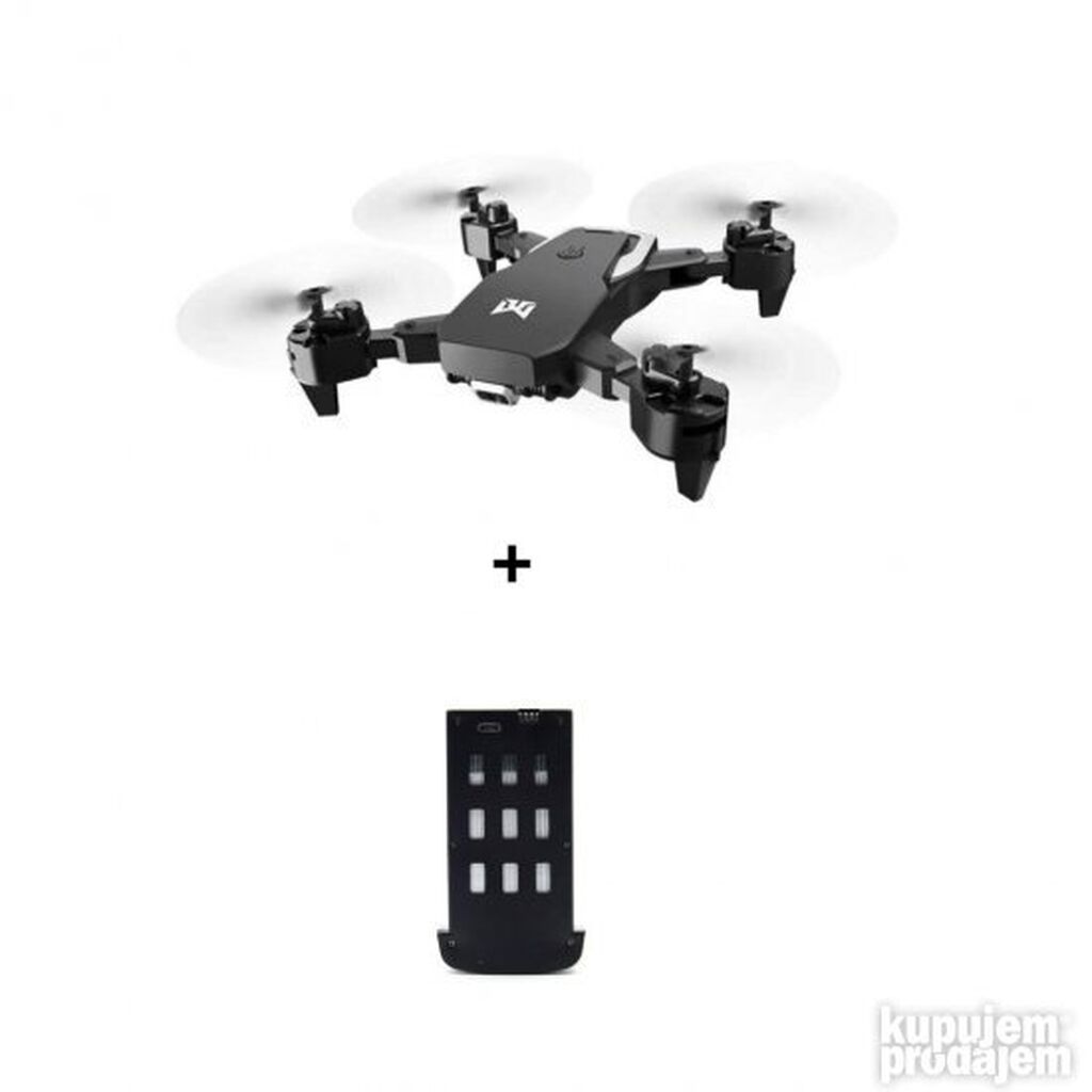 Sklopivi dron kk6 sa torbicom! Dve kamere+ baterija kapacitet