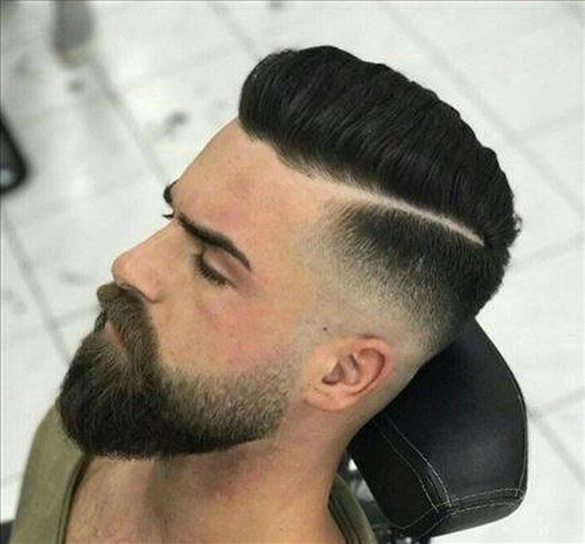 Muško frizersko/barbersko šišanje i oblikovanje brade. - Moderni fade