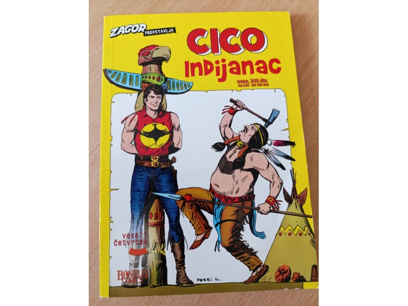 Zagor Veseli cetvrtak br. 4 Čiko indijanac