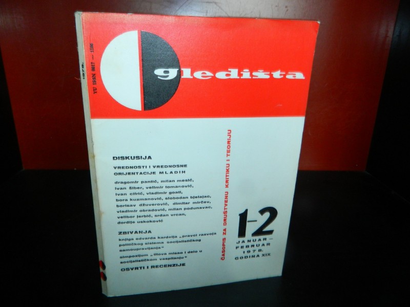 Gledišta 1-2*1978 vrednosne orijentacije mladih