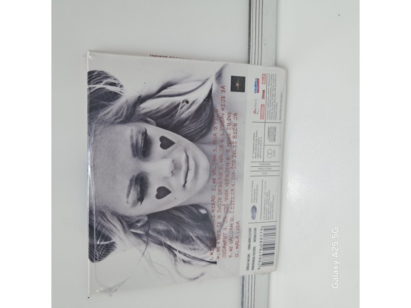 Natasa Bekvalac - ne valjam CD - NOVO -