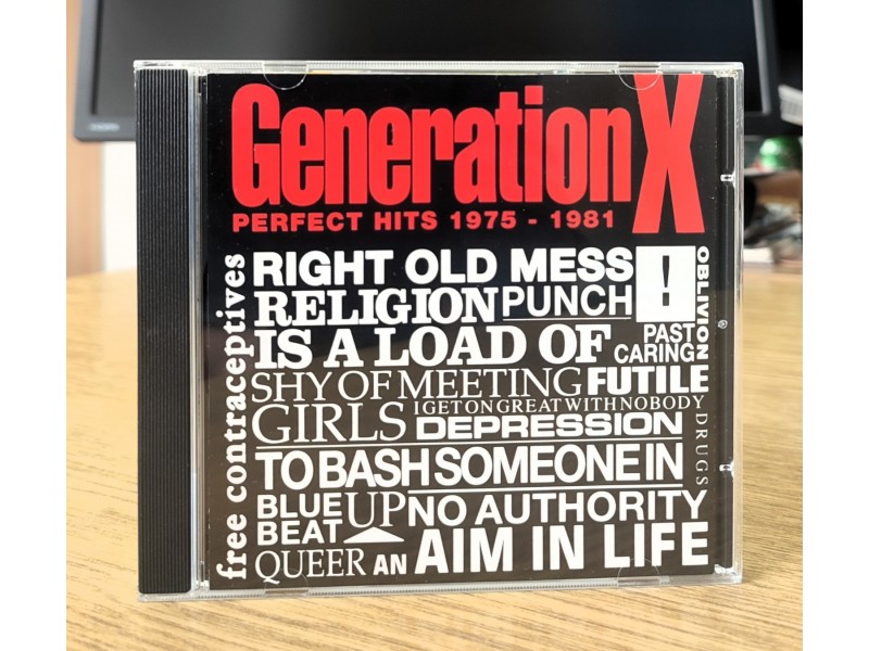 Generation X - Perfect Hits 1975 - 1981 , UK
