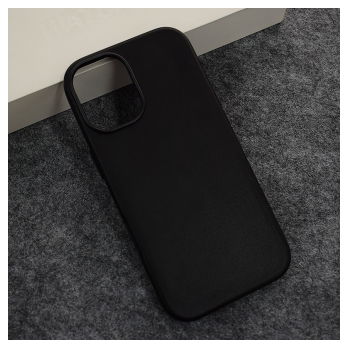 Maska Beautiful Shine Leather za iPhone 17 crna