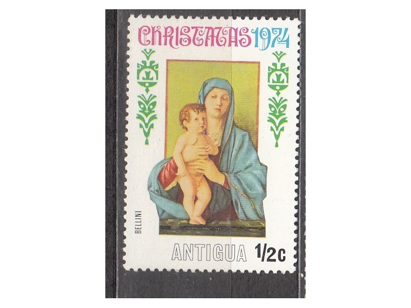 (wr123) antigua cista marka 1974 god christmas