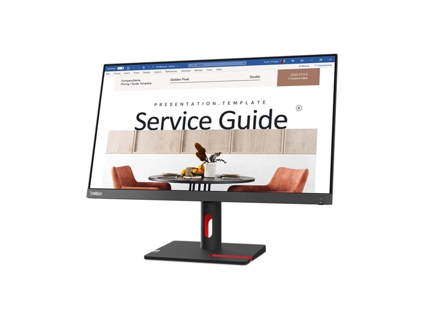 Monitor LENOVO ThinkVision S24i-30 23.8"/IPOS/1920x1080/100Hz/4ms/2x HDMI,VGA