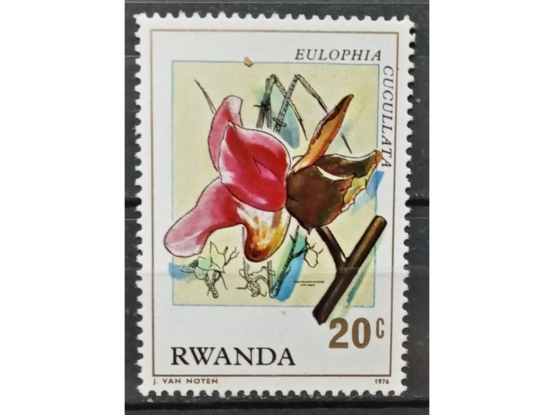 RWANDA 1976 - ORHIDEJE **