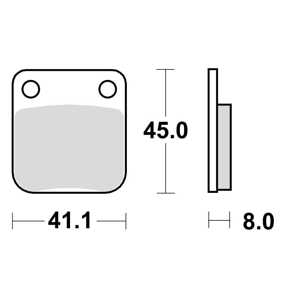 TRW MCB510 Disk pločice za motocikle (ORGANIC)