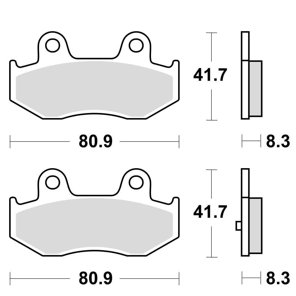 TRW MCB746 Disk pločice za motocikle (ORGANIC)