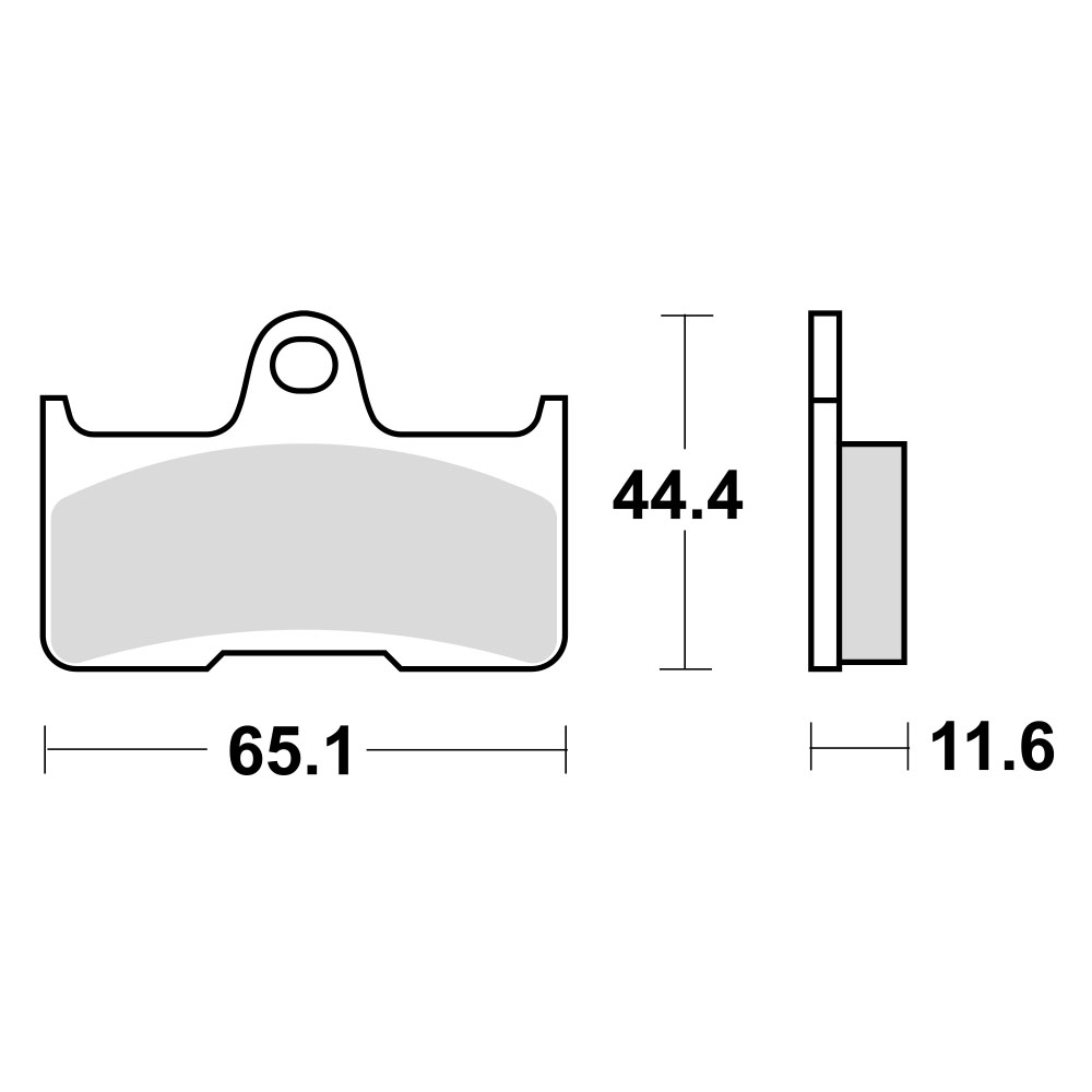 TRW MCB756SI Disk pločice za motocikle (SINTER)