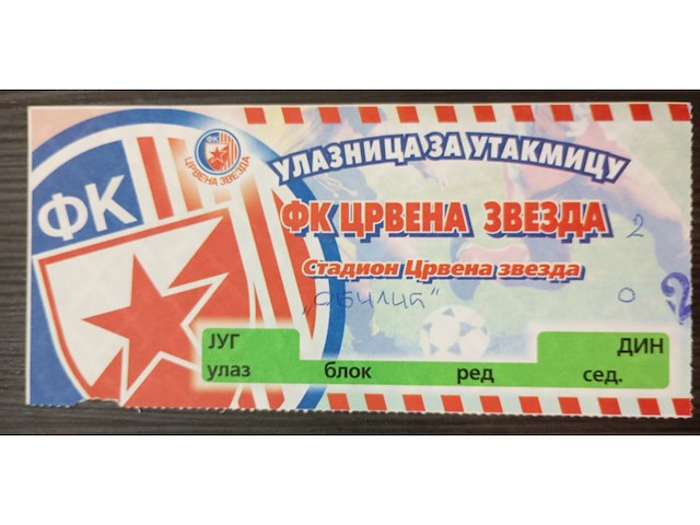 FUDBAL: CRVENA ZVEZDA - OBILIC 06.05.2000