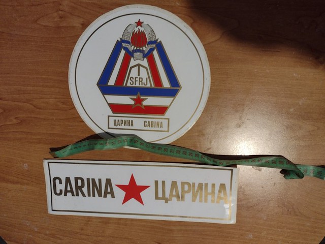 Nalepnice za auto Carina SFRJ
