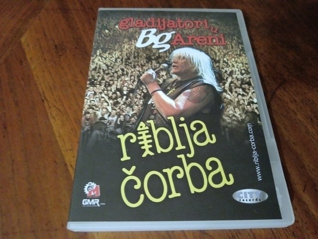 Riblja čorba-Gladijator u Bg areni (DVD)