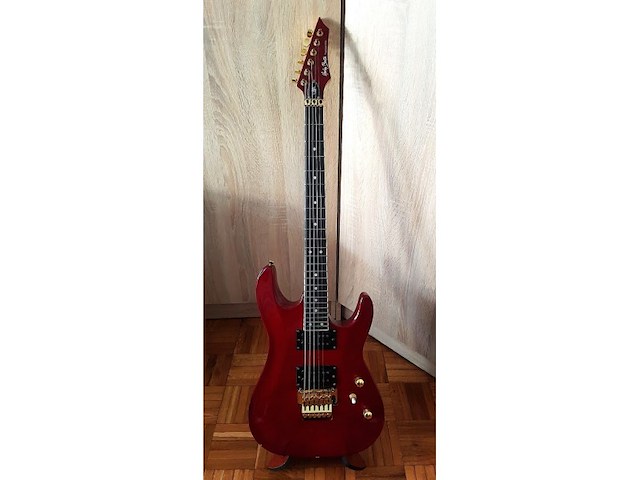 Harley Benton S-620 TR Rock Series gitara + oprema