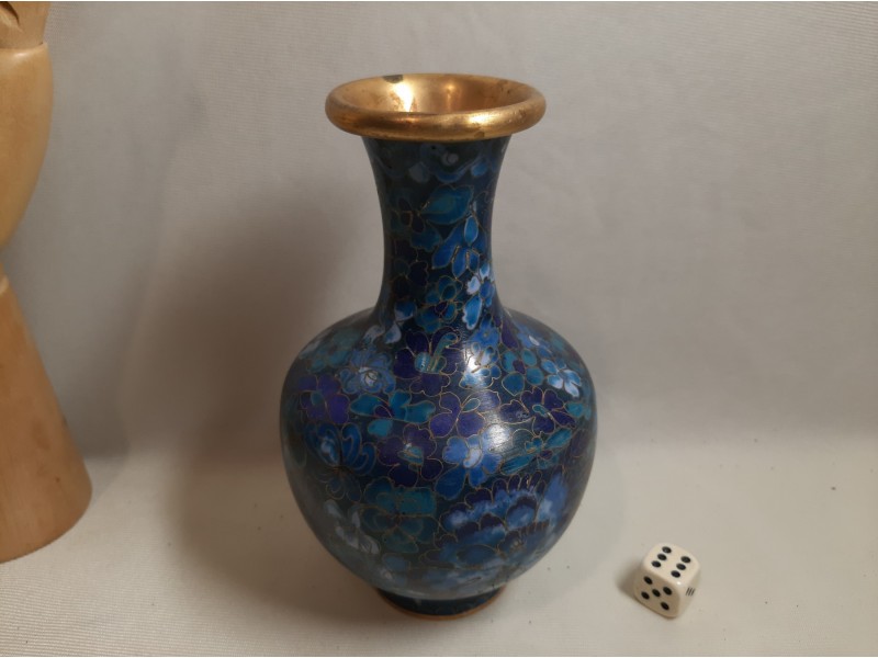 VTG KLOAZON METAL CHINA VAZA 80' OD 375USD