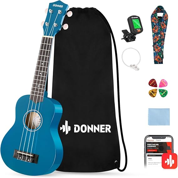 Donner DUS 10B 21 Soprano Ukulele set