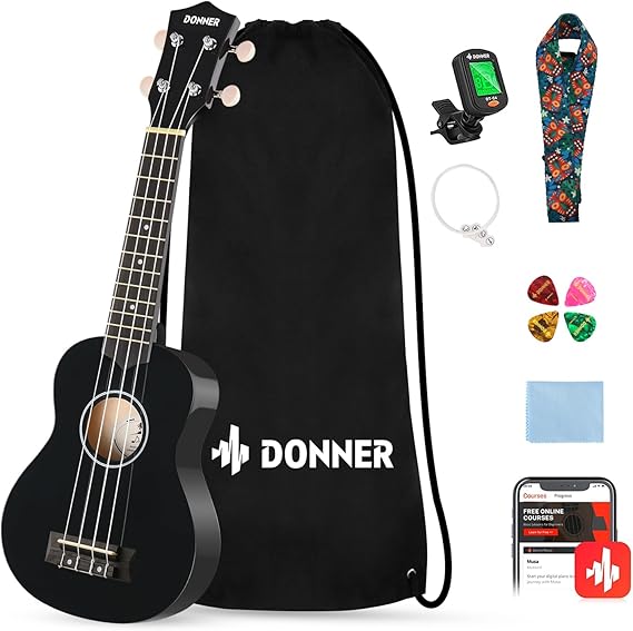 Donner DUS 10D 21 Soprano Ukulele set