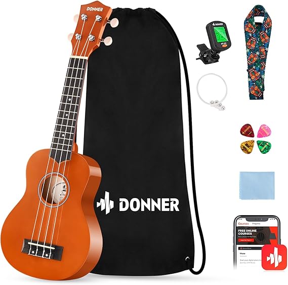 Donner DUS 10M 21 Soprano Ukulele set