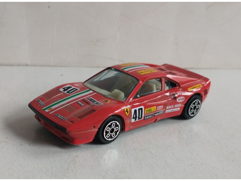 auto Burago FERRARI GTO Made in Italy